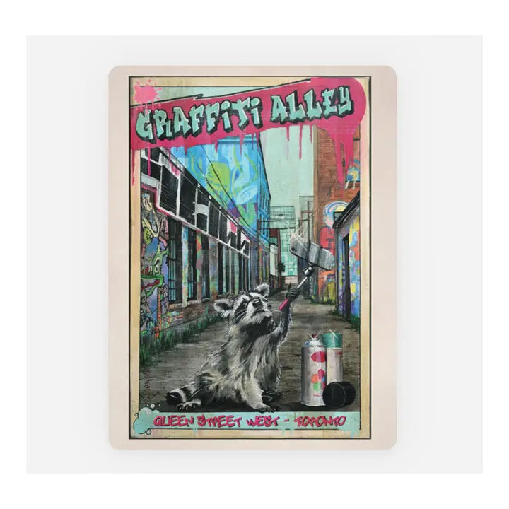 Graffiti Alley Sticker – Spacing Store: Toronto's City Gift Store