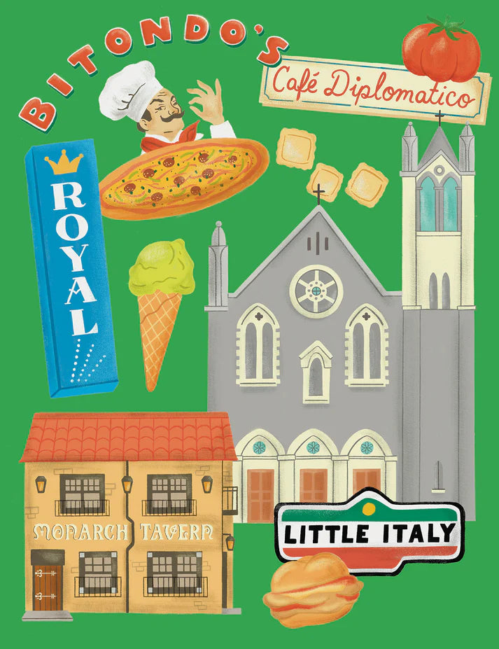 Little Italy Icons Print – Spacing Store: Toronto's City Gift Store