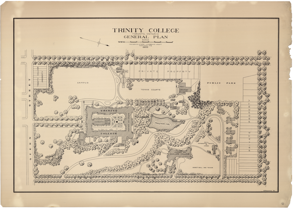1903 Map of Trinity Bellwoods Park – Spacing Store: Toronto's City Gift ...
