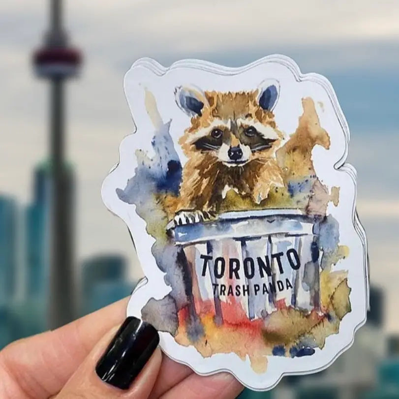 Toronto Trash Panda Sticker – Spacing Store: Toronto's City Gift Store