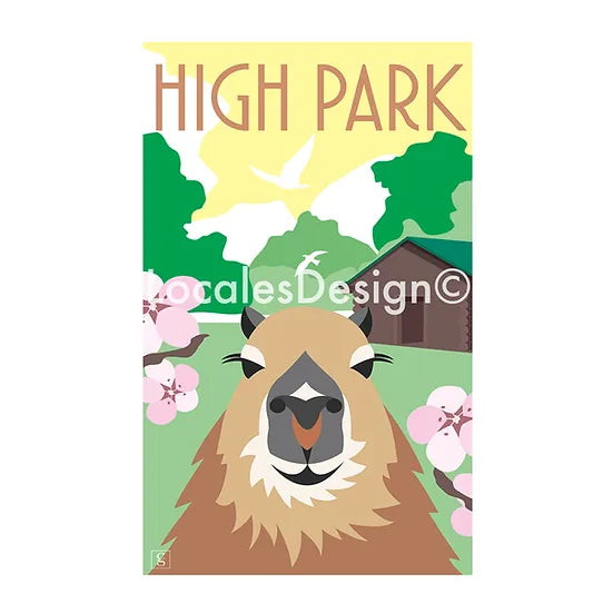 Toronto High Park #2 Neighbourhood Print – Spacing Store: Toronto's ...