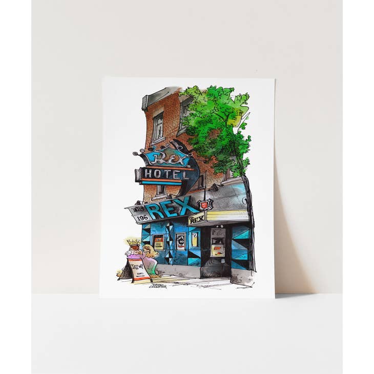 The Rex Art Print – Spacing Store: Toronto's City Gift Store