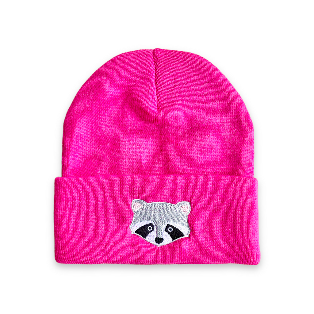 Raccoon Toque (Pink) – Spacing Store: Toronto's City Gift Store