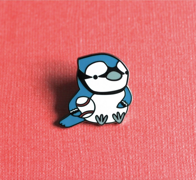 Blue Jay Baseball Enamel Pin – Spacing Store: Toronto's City Gift Store
