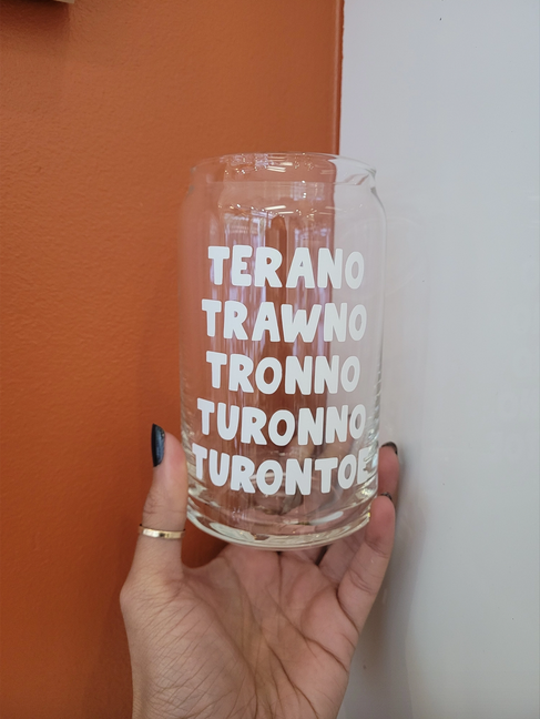 Terano Trawno Tronno Glassware – Spacing Store: Toronto's City Gift Store